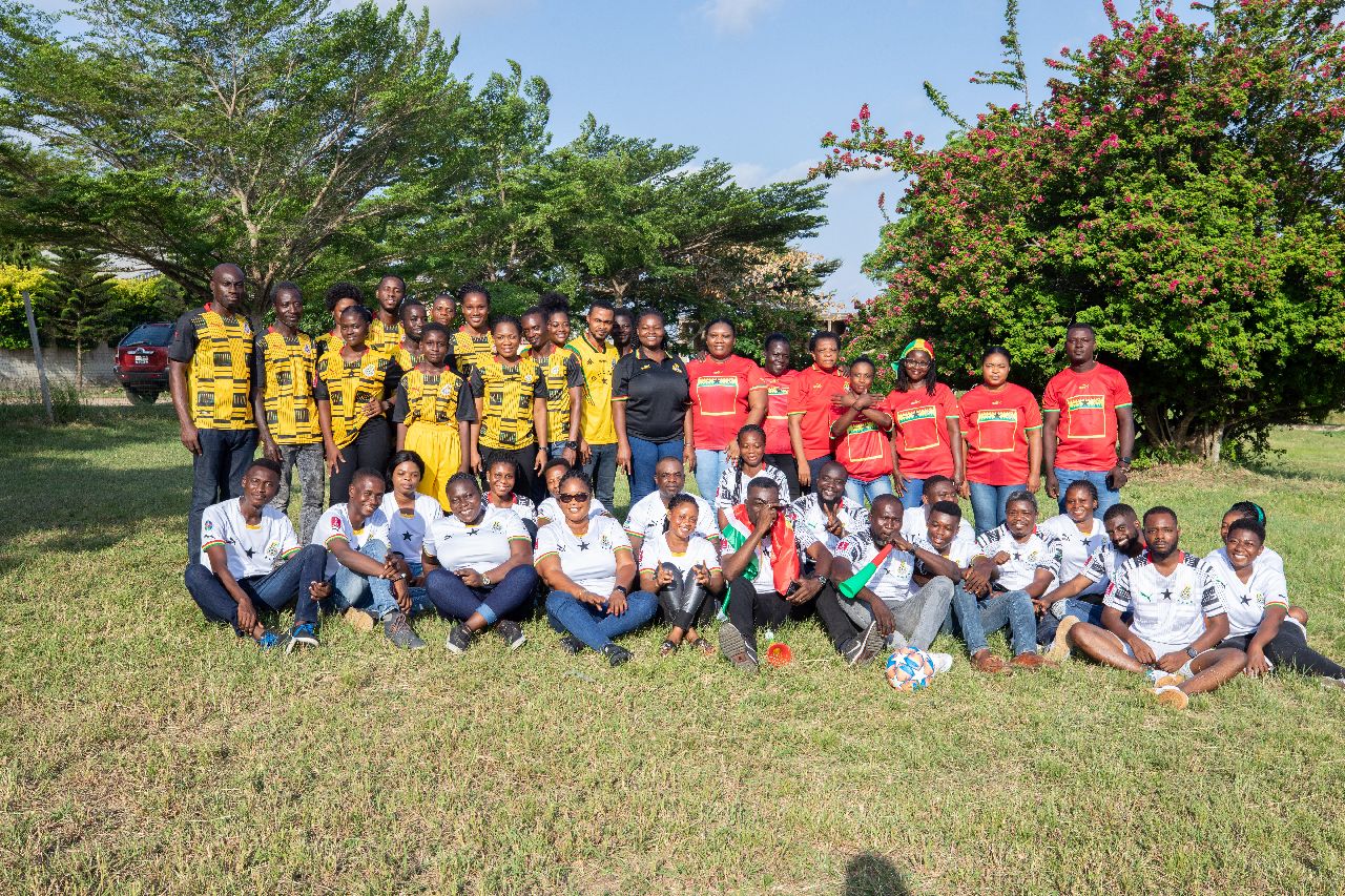 Blue Rose Group of Companies rally their support for the Black Stars ...